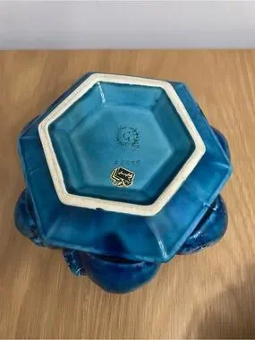 Kitchen | Vintage Inarco Mood Indigo Blue Ceramic Fruit Candy Cookie ...